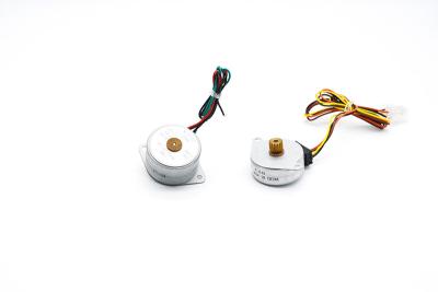 China 28mm Micro Stepper Motor 1.8° Step Angle 0.3N.m Holding Torque UL1007 Cable 2-Phase 4-Wire for sale