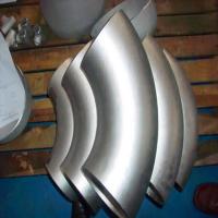 China High Alloyed 254 SMO Pipe Fittings , Stainless Steel Pipe Elbow ASTM A403 S31254 for sale