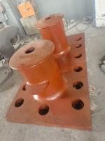 China Marine Dock Bollard Customized Cast Steel For Mooring Tee Head for sale