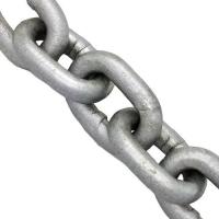 China High Strength Hot Dip Galvanized Mooring Chain for Marine / Offshore Industry for sale