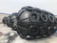 China Aircraft Tyre Net Pneumatic Rubber Fender Customized Size Impact Resistant for sale