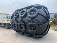 China Aircraft Tyre Net Pneumatic Rubber Fender Customized Size Impact Resistant for sale