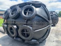 China 1.2m X 2m Pneumatic Rubber Fender Yokohama Type Inflatable Ship for sale