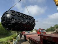 China Boat Easy Installation Pneumatic Rubber Fender ISO17357 Standard for sale