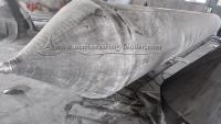 China Ship Launching Marine Airbags Customized Thickness / Size for sale
