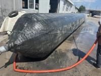 China Ship Launching Marine Airbags Customized Thickness / Size for sale