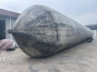 China Thickness Customized Ship Launching Rubber Airbag 0.3m - 2.0m Diameter for sale