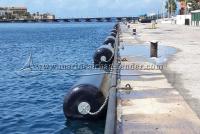 China Cylindrical EVA Foam Filled Fender Polyurethane Coated Marine Foam Fender for sale