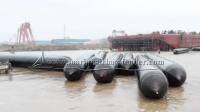 China Black Customized Ship Launching Airbag Lifting And Moving Marine Rubber Airbag for sale