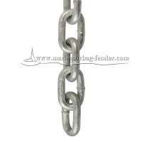 China Metal Welded Long Link Mooring Chain U1  U2  U3 Grade Customized for sale