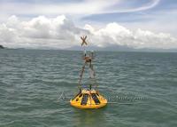 China Waterproof Solar Powered Buoy Wind Resistant Customized Floating Anchor Buoy for sale