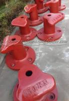 China Corrosion Resistant Bolted Dock Jetty Bollards Customized Size for sale