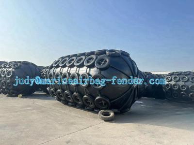 China Dock Pneumatic Rubber Fender High Tensile Strength Dia 0.3m-4.5m 10 Years Design Life for sale