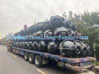 China Dock Ship Pneumatic Rubber Fender Durable Aging Resistant For Dock Protection for sale