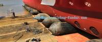 China 4-15 Layers Cord Ship Launching Airbag Marine Air Bag With 24 Months CCS Certificate for sale