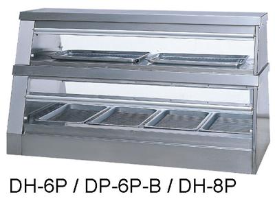 China Stainless Steel Commercial Bain Marie Food Warmer 220V Hamburger Bun Warmer for sale