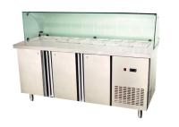 China Stainless Steel Commercial Refrigeration Equipment , Salad Prep Refrigerator for sale