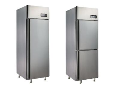 China Commercial Upright Refrigerator Stainless Steel Fridge With 1 Door / 2 Doors for sale