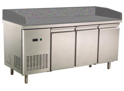 China Bakery Tray Commercial Refrigeration Equipment Stainless Steel Undercounter Fridge for sale