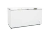 China 388L - 1100L Commercial Chest Freezer Horizontal Two Door Commercial Refrigerator for sale