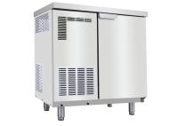 China Bench Commercial Refrigeration Equipment , 30Kg / 50Kg Square Ice Maker Machine for sale