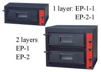 China Electric Or Gas Commercial Baking Ovens , 1 Deck / 2 Decks Commercial Pizza Ovens for sale