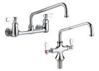 China Single / Double Pantry Faucet Deck Mounted / Wall Mount Commercial Kitchen Faucets for sale