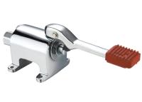 China Auto Commercial Kitchen Dishwasher Single / 2 Color Double Channel Pedal Tap for sale