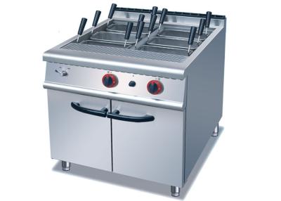 China 380V Commercial Pasta Cooker 12kw Noodle Cooking Machine With Round / Square Basket for sale