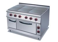 China Professional Cooking Lines 1 / 4 / 6 Plates Electric Stainless Steel Hot Plate for sale