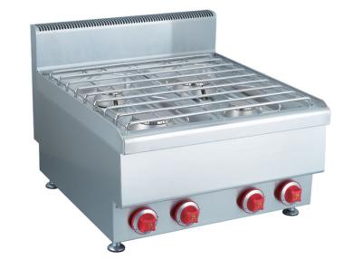China LPG / LNG Stainless Steel Gas Range Outdoor Two Or Four Burners Gas Stove for sale