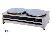 China 400 mm Restaurant Cooking Equipment Single Or Double Head Commercial Crepe Machine for sale