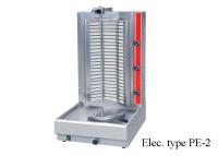 China Kebab Restaurant Cooking Equipment , Adjustable Gas / Electric Shawarma Machine for sale