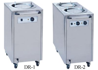 China Stailess Steel Electric Plate Warmers Commercial 1 / 2 Head For Restaurant for sale