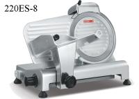 China Semi Automatic Food Preparation Equipments , Electric Frozen Meat Slicer With Sharpener for sale