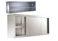 China Open Door Stainless Steel Kitchen Equipment , Floor Standing And Wall Mounted Cupboard for sale