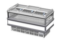 China 276 Litre To 580 Litre Commercial Chest Freezer For Supermarket Built In Compressor for sale