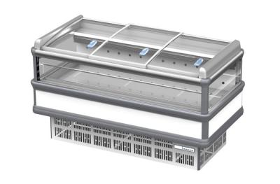 China 276 Litre To 580 Litre Commercial Chest Freezer For Supermarket Built In Compressor for sale