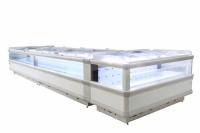 China Remote Compressor Commercial Refrigeration Equipment Combination Chest Freezer For Supermarket for sale