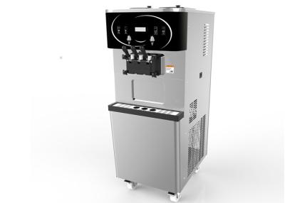China Commercial Soft Serve Ice Cream Machine Floor Standing With Pre - Cooling for sale