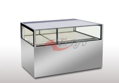 China Low Body Cake Showcase Without Storage Underneath - 40% To 90% High Humidity for sale
