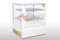 China Four Sides Glass - 1 Or 2 Heated Display Case Hinged Doors - 30 To 60 Degree for sale