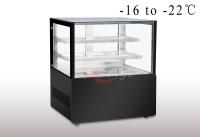 China -16 To -22 Degree Freezing Showcase For Ice Cream Cake / Popsicle / Digital Controller for sale