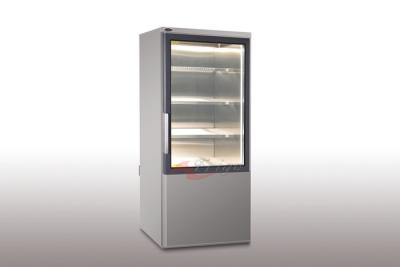 China Upright Freezer Showcase - 18 degree to -22 degree Ventilation Cooling  LED Light for sale