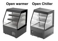 China Self Service Open Merchadiser Warmet & Chiller Grab & Go Digital Controller R290 For Cold for sale