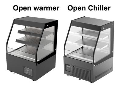 China Self Service Open Merchadiser Warmet & Chiller Grab & Go Digital Controller R290 For Cold for sale