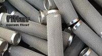 China Custom SS304 SS316 Cylindrical filter elements 5 To 7 Layers cylindrical mesh filter for sale