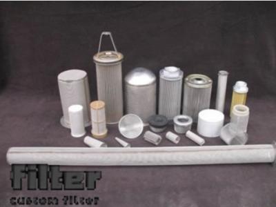 China Custom SS304 SS316 Cylindrical Filter Elements 5 To 7 Layers Corrosion Resistant for sale
