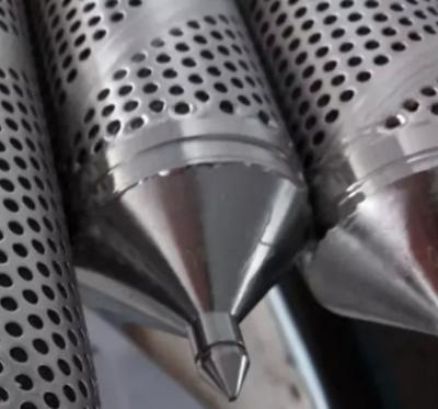 China Perforated Mesh Filter Tube Petroleum Extraction Stainless Steel Filter Tube for sale