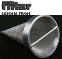China Temporary Witch Hat Strainer High Speed Fluids Stainless Steel Strainer for sale